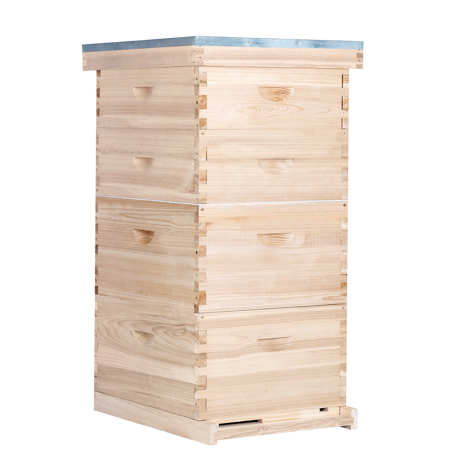 BeeCastle Unwaxed 10 Frame 4 Layer Cedar Wood Beehive Kit – BeeCastle Hives