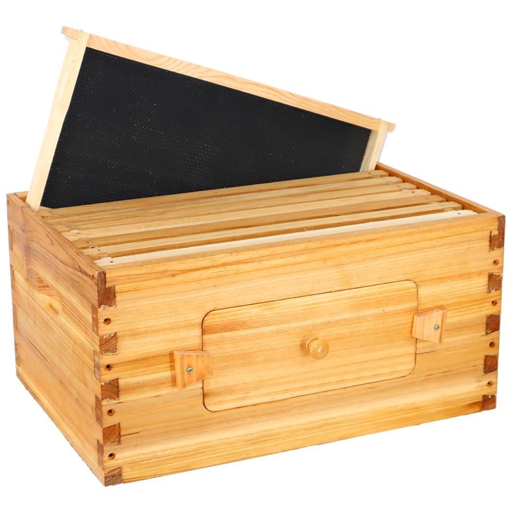 Logo Free Wax Deep And Super Bee Boxes – BeeCastle Hives