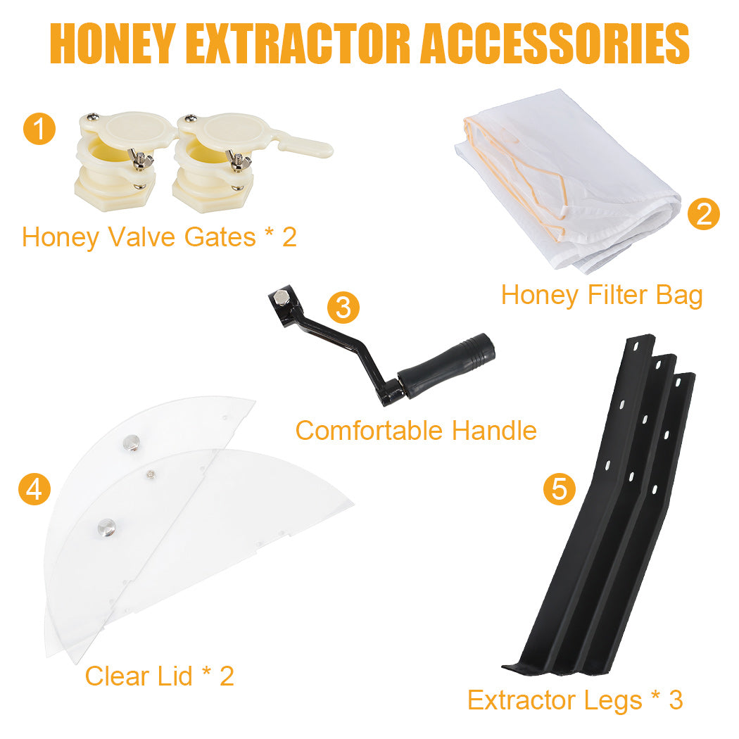 electric and manual honey extractors – BeeCastle Hives