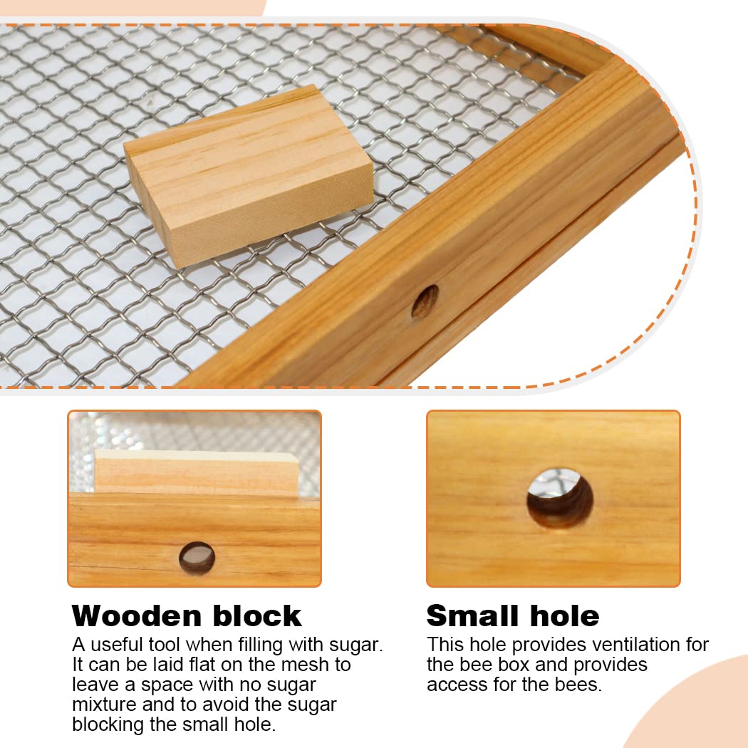 BeeCastle Beehive Candy Board Feeder – BeeCastle Hives