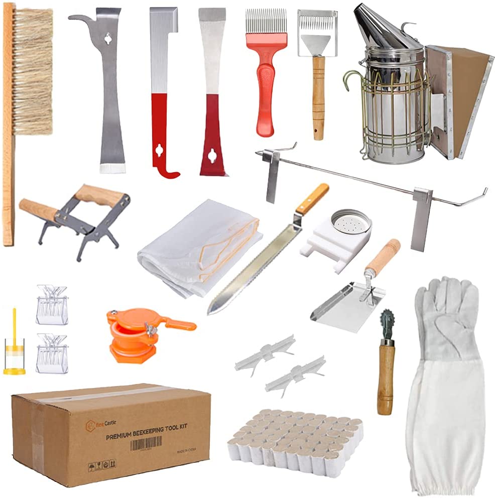 Beekeeping Supplies 22 Pieces Frame Holder Bee Kit – BeeCastle Hives