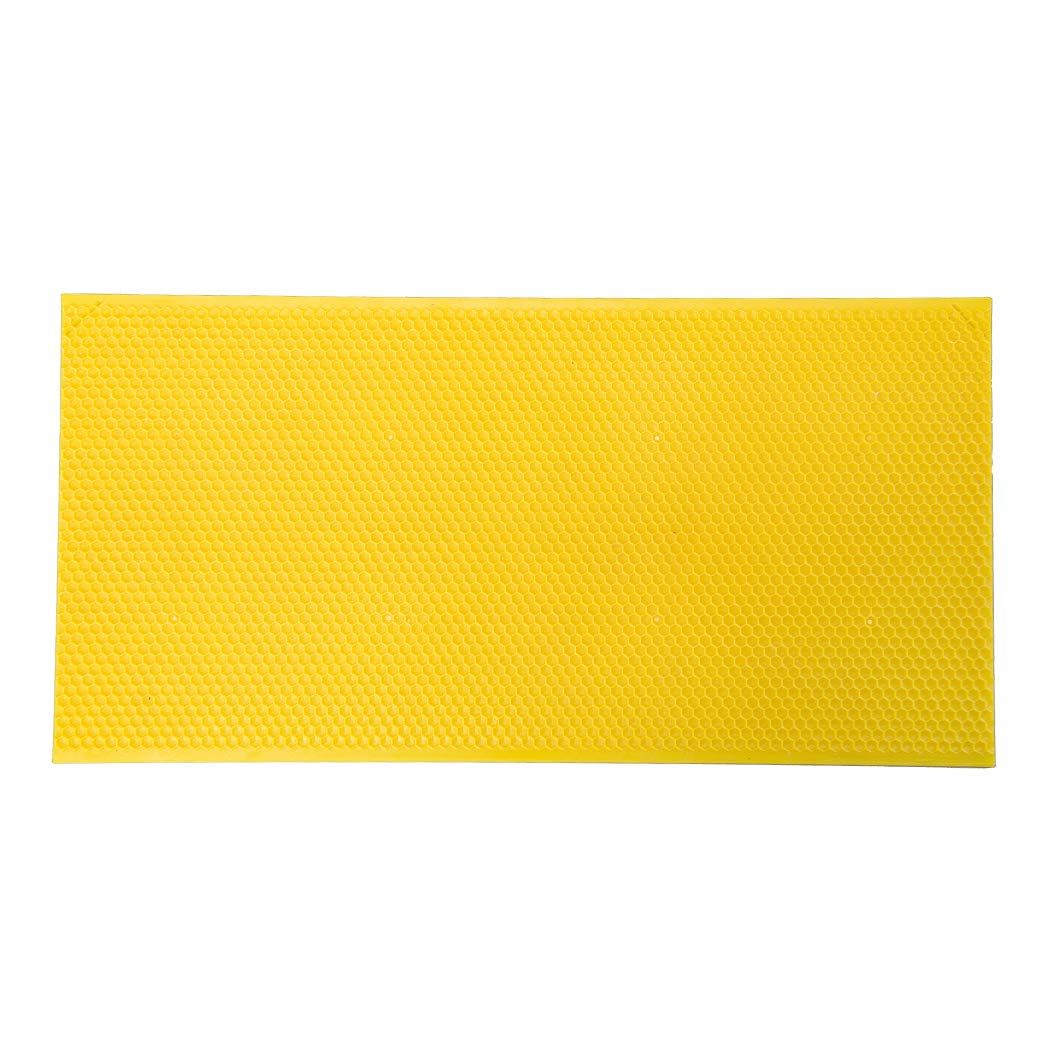 Yellow Beehive Wax Coated Deep Foundation Sheet,8-1/2-Inch Deep ...
