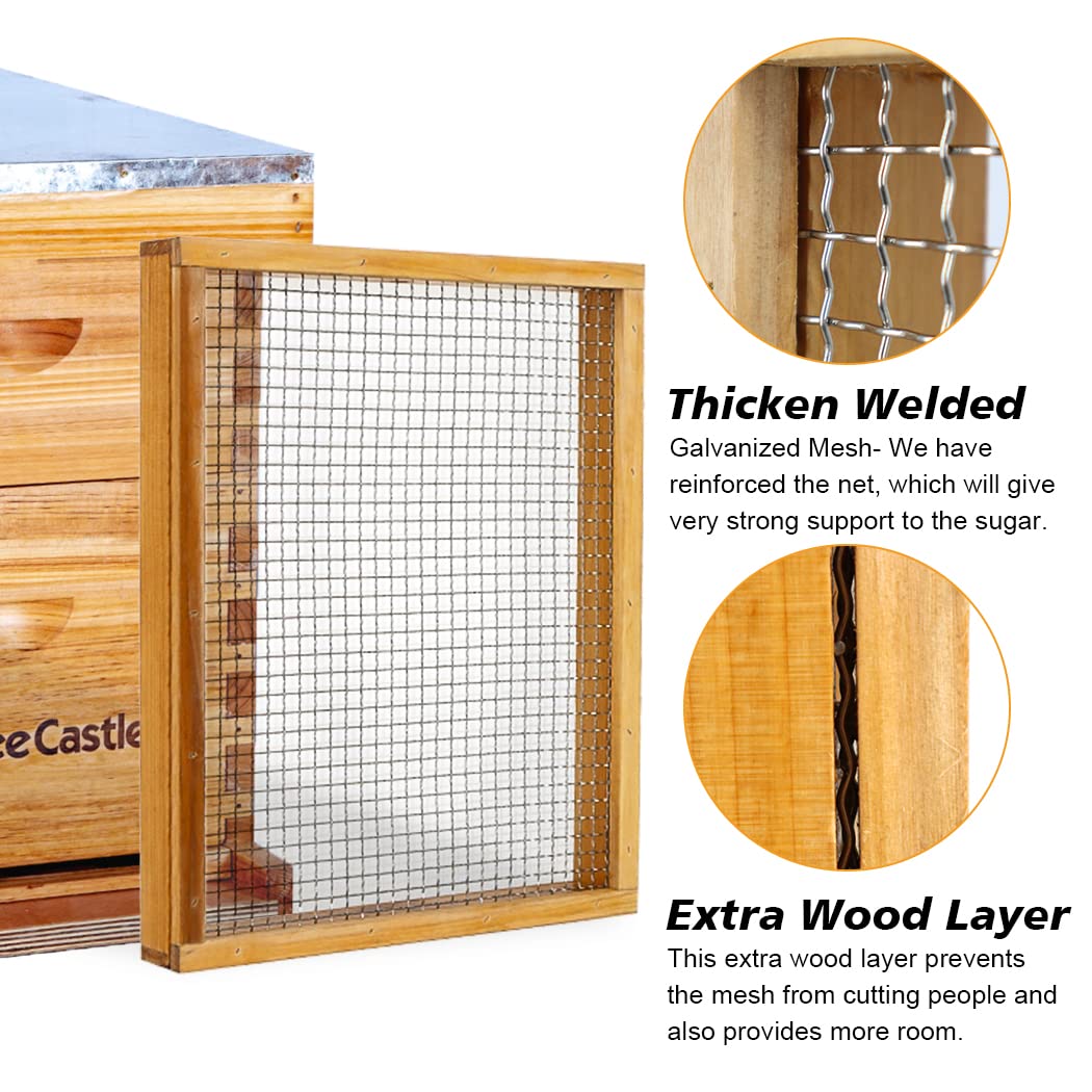 BeeCastle Beehive Candy Board Feeder – BeeCastle Hives